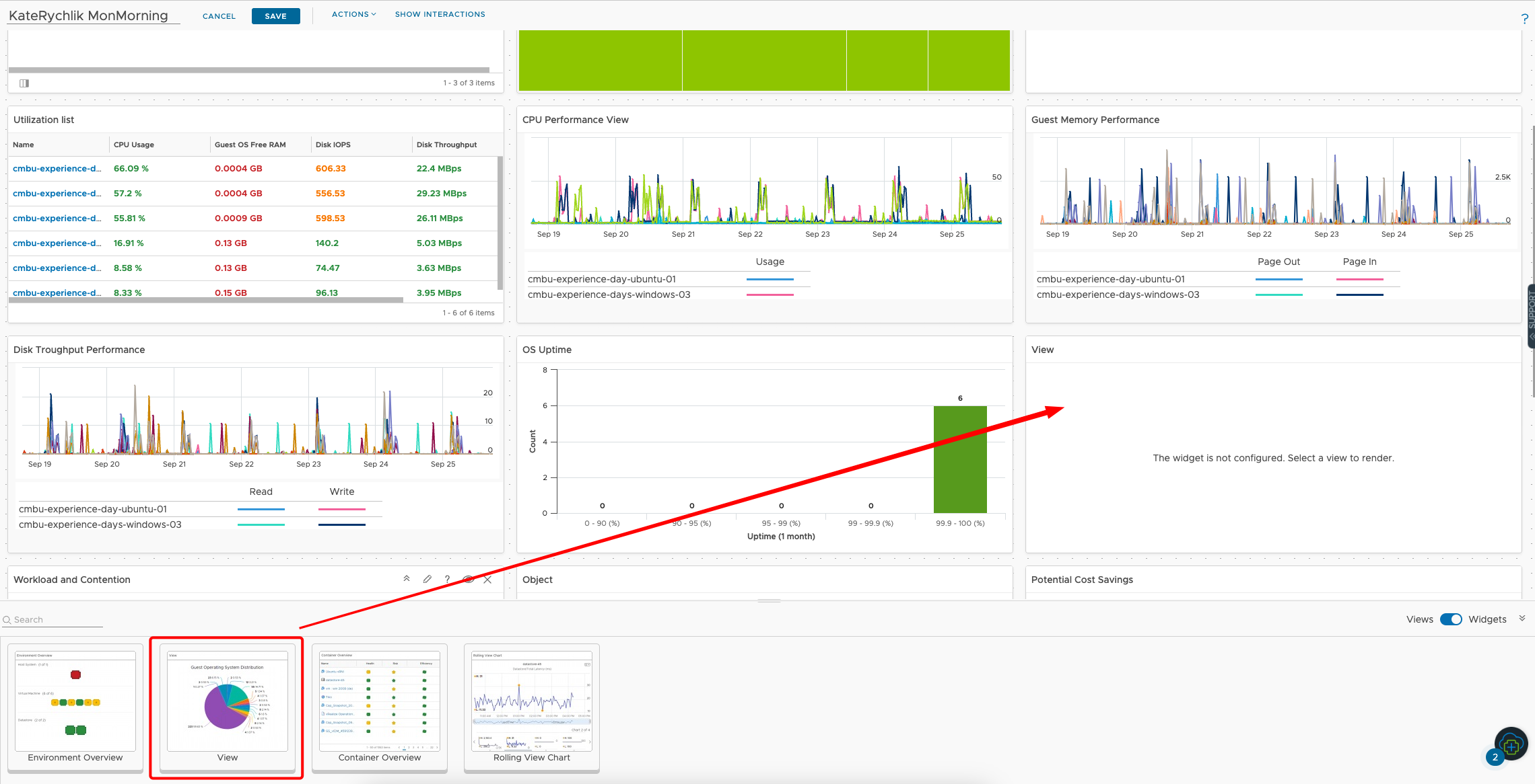 Create Dashboard | VMwareAria.github.io